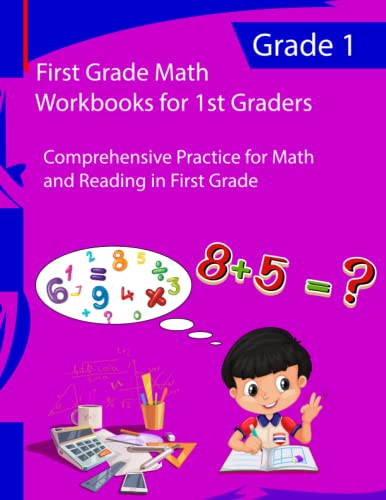 First Grade Math Workbooks For 1st Graders Comprehensive Practice For 