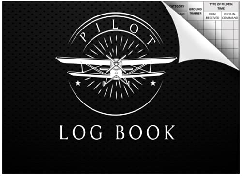 Pilot Logbook: Pilot Flight Log | Gift for Pilot Students, Pilots in ...