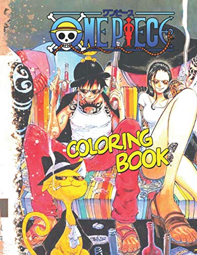 One Piece Coloring Books: Book For Adults & Teens: one piece manga full ...