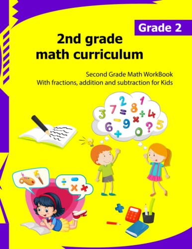 2nd grade math curriculum: Second Grade Math Workbook With Frictions ...