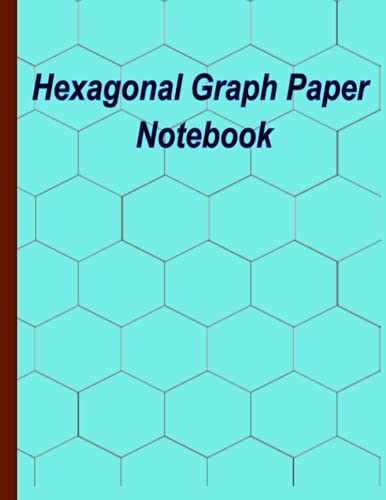 Hexagonal Graph Paper Notebook: Hexagonal Graph Paper Organic chemistry ...