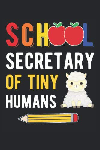 School Secretary Notebook: 120 Lined Pages Journal for School Secretary ...