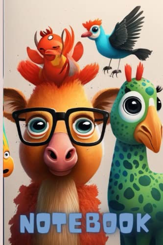 Jungle Notebook and Journal: 120-Page Lined Notebook for Writing and ...