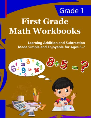 First Grade Math Workbooks: Grade 1 Math Workbook to Building a Strong ...