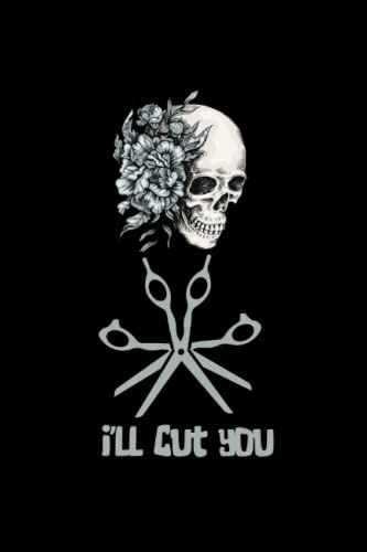 Hairdresser Barber Hairstylist Hair Salon: Blank Lined Journal Notebook ...