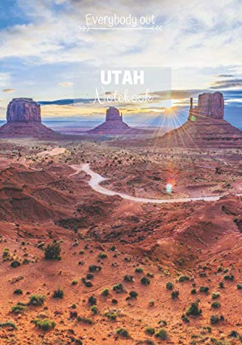Utah Notebook: Notepad | Personal writing journal | 7x10 inches (17,78 ...