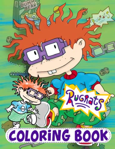 Rugrat Coloring Book: A Collection Great Wonderful Puzzle & Color To ...