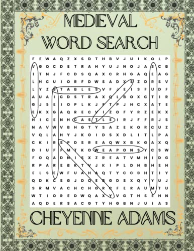 Medieval Word Search by Cheyenne Adams | Goodreads