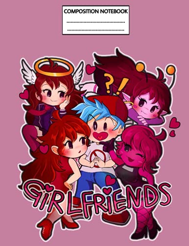 FRIDAY NIGHT FUNKIN Composition Notebook: Funkin Night Friday Wide ...
