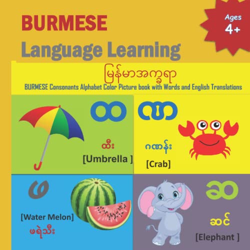 BURMESE Language Learning: Myanmar alphabet | မြန်မာအက္ခရာ | BURMESE ...