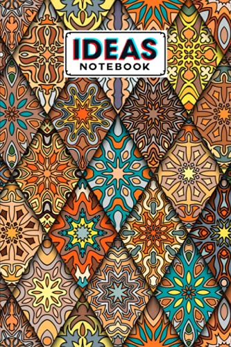 Ideas Notebook: Ideas Notebook Mandalas Cover, Ideas Journal/Mini Ideas ...