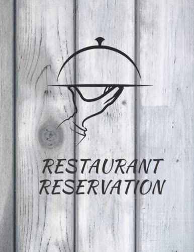 Reservation: Restaurants Reservations booking log book for hostess ...