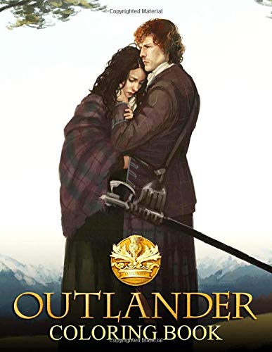 Outlander Coloring Book: Adult Kids Books with Fun, Easy, Relaxing ...