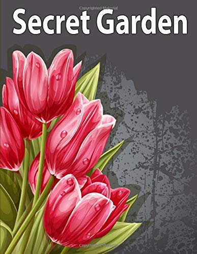Secret Garden: Easy to fill out Senior Coloring Book, 100 Professional ...