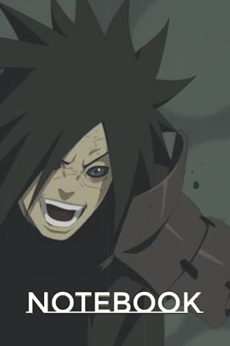 Madara Uchiha Notebook: Perfect for taking notes , Sketching Soft Matte ...