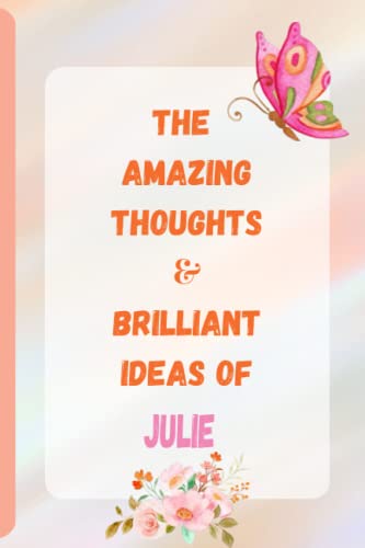 The amazing thoughts & brilliant ideas of Julie: Pretty Lined Notebook ...