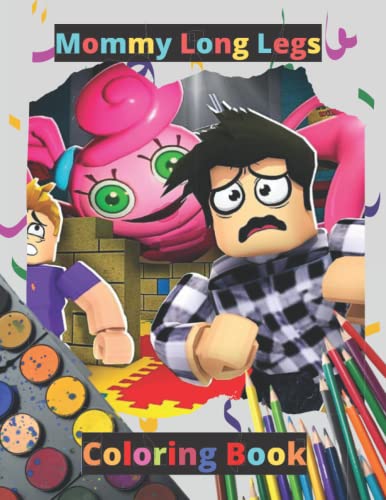 Mommy Long Legs - Poppy Playtime Chapter 2 Coloring Book: 30+ Puppy ...