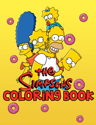 The Simpsons Coloring Book: Perfect Gifts For Fans Of The Simpsons With ...