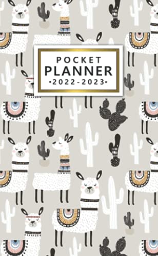 2022-2023 Pocket Planner: Cute 2 Year Monthly Pocket Organizer ...