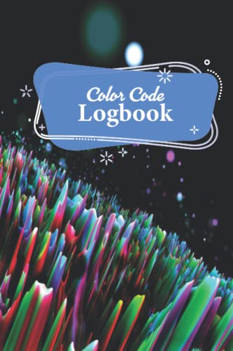 Color Code Logbook: Beautiful Color Code Logbook for Artists & Graphic ...