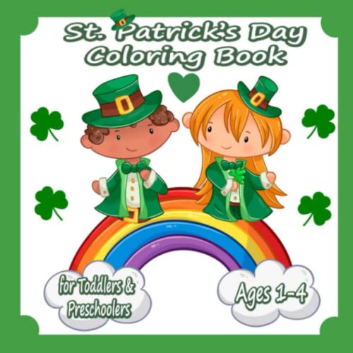 Funny and Happy St. Patricks Day Coloring Book for Toddlers and ...