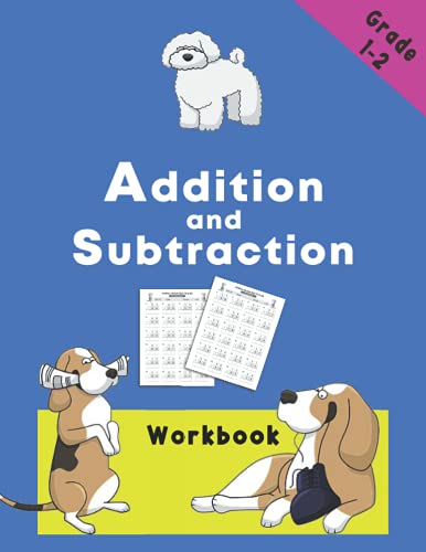 Addition and Subtraction Workbook: Single and double Digits Math ...