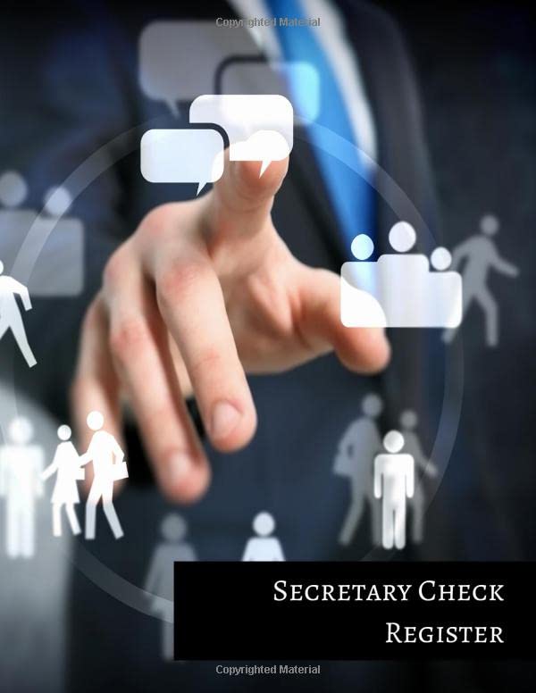 Secretary Check Register by Insignia Accounts | Goodreads
