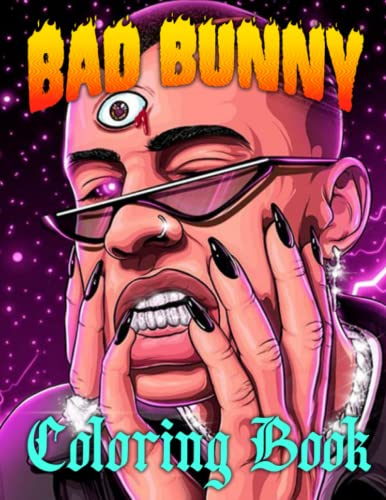 Bad Coloring Book: Simple Bunny The Modern For Adults & Teens Books Men ...