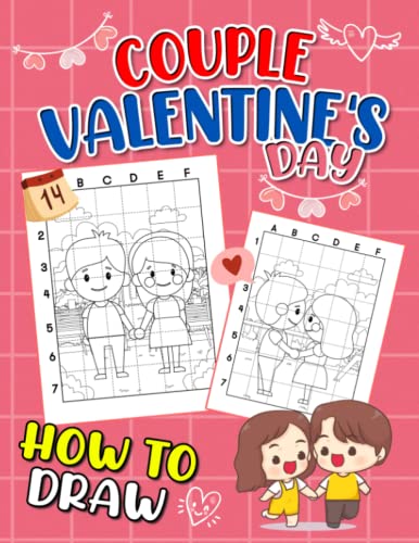 How to Draw Couple Valentine's Day: Step by Step Book in Simple Guide ...