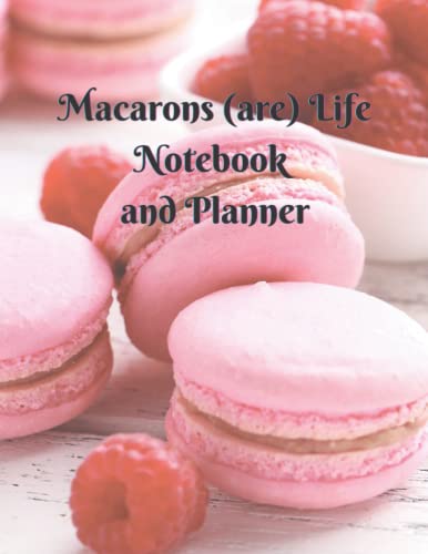 Macaron Design and Goals Notebook and Planner for the Home Baker and ...