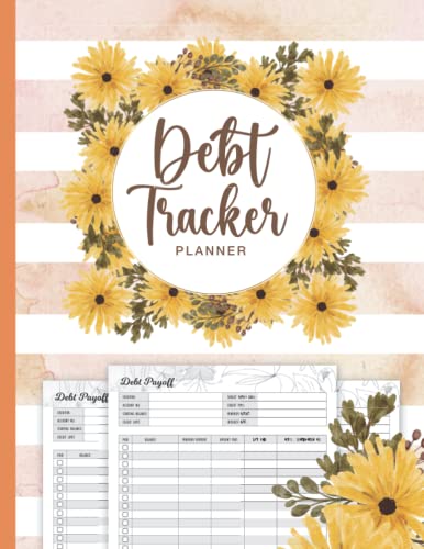 Debt Tracker Planner: Bill Tracker Notebook (Sized 8.5"x11", 110 Pages ...