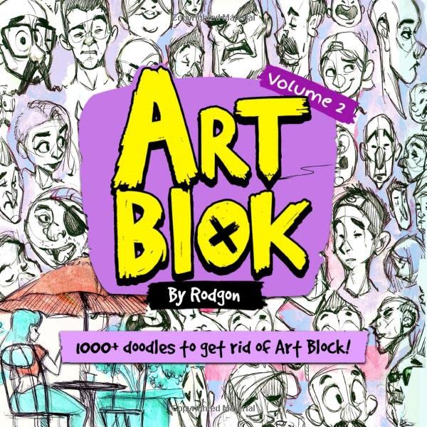 Art Blok Volume 2: 1000+ doodles to get rid of Art Block! by Rod Gon ...