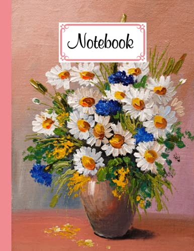 Notebook: Oil Painting Cover Composition Notebook College Ruled, Oil ...
