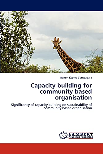 Capacity building for community based organisation: Significancy of ...