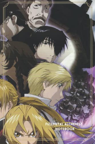 Fullmetal alchemist notebook: Fullmetal alchemist Journal for manga ...