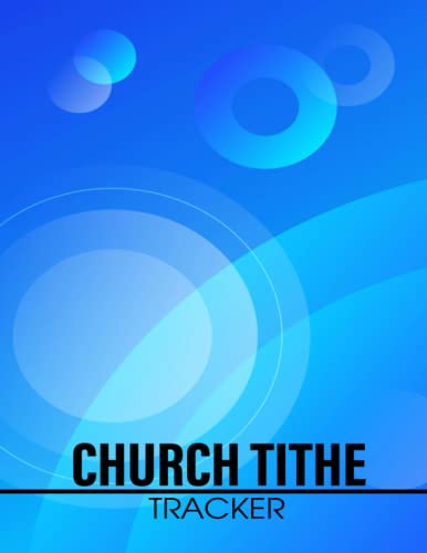 Church Tithe Tracker: Large Church Tithing Log And Offerings Record Log ...