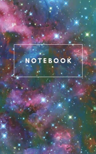 Galaxy Nebula Space Notebook: "5X8" 100 Page Medium Ruled Gorgeous ...