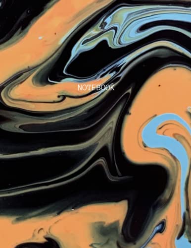 Notebook: School and College Wide Ruled Glossy Paperback Notebook | 100 ...