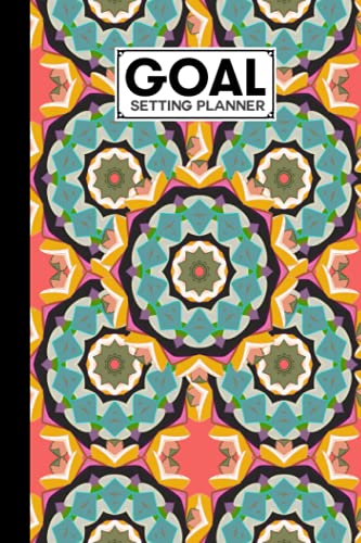Goal Setting Planner: Premium Flowers Cover Goal Setting Planner, Daily ...