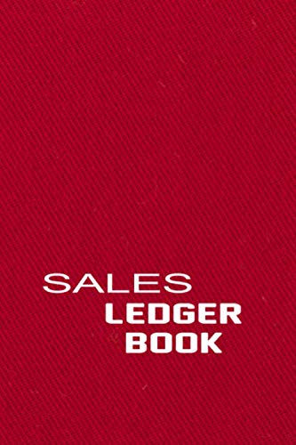 Sales Ledger Book: Payment Record Check Register Notebook - 110 Pages ...