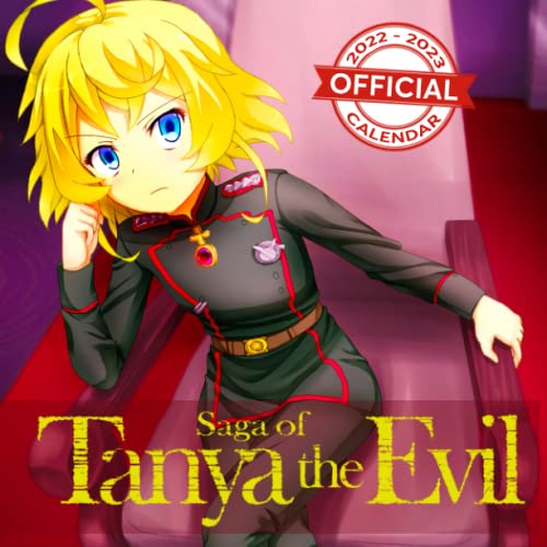 The Saga Of Tanya The Evil Calendar 2022: Anime-Manga OFFICIAL 2022 ...