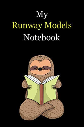 My Runway Models Notebook: Blank Lined Notebook Journal by Estt2021 ...