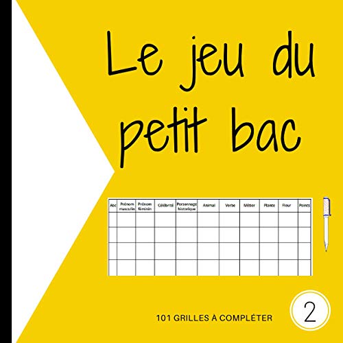 Le jeu du petit bac. 101 grilles à compléter. 2: Carnet de score. Jeu ...
