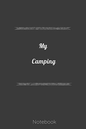 My Camping Notebook: Camping Journal & RV Travel Logbook, Red Vintage ...