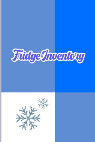 Fridge Inventory: Log Book to Manage Your Food Expenses Easily by Sv ...