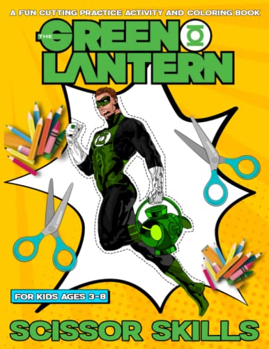 Green Scissor Skills: Cut & Paste Workbook Featuring Lantern Craft ...