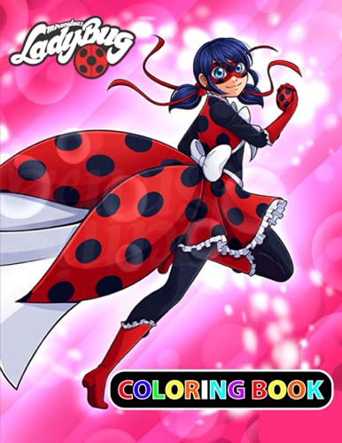 Miraculous Tales Of Ladybug & Cat Noir Coloring Book: Miraculous ...