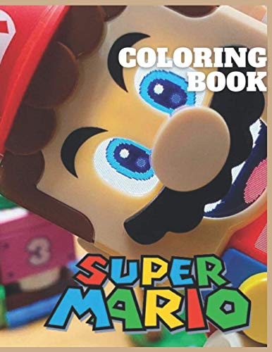 Super mario coloring book: Super mario Coloring Book For Kids And ...