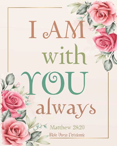 Bible Verse Notebook: Christian Floral Journal | Bible for Journaling ...