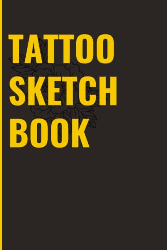 Tattoo Sketchbook: Simple Tattoo Outlines Book|Art Sketch Pad For ...